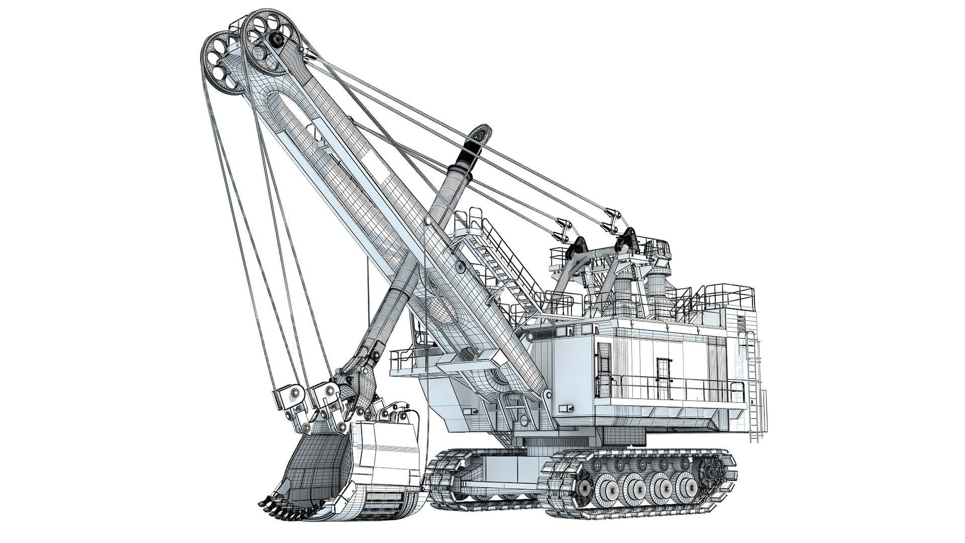 3D Model Mining Vehicle - TurboSquid 1556791