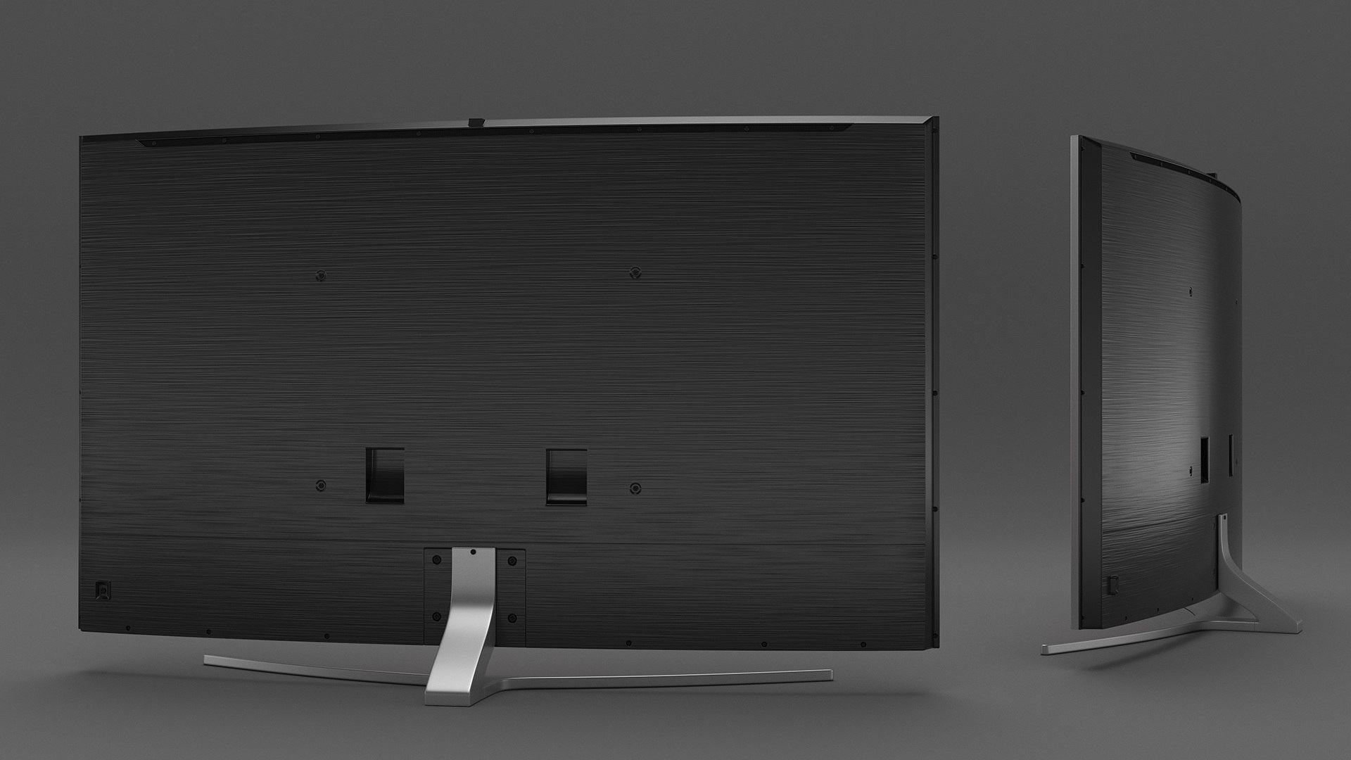 3D Curved Screen Television Model - TurboSquid 2245947
