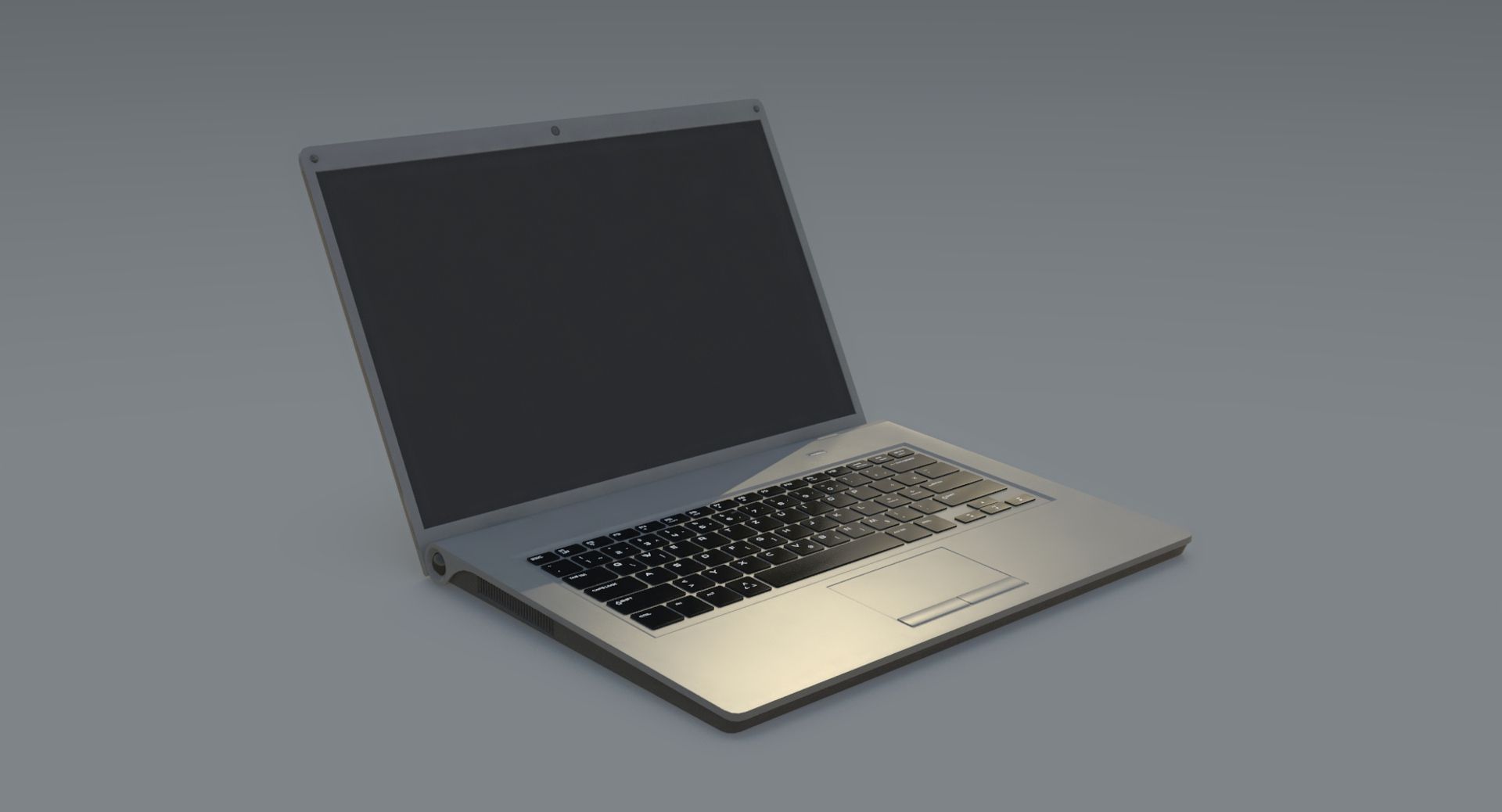 Unity Laptop 3d Obj