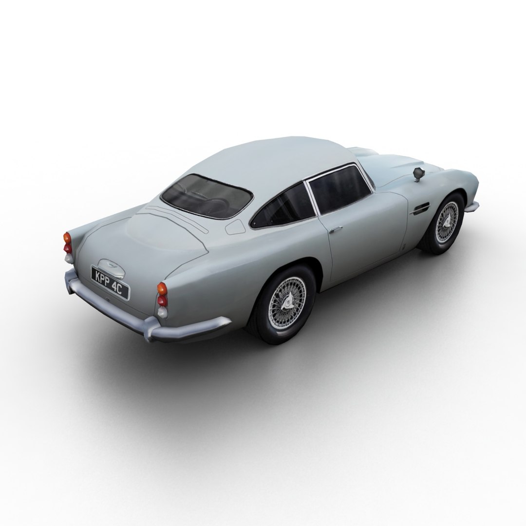 1963 Aston Martin Db5 3D - TurboSquid 1259554