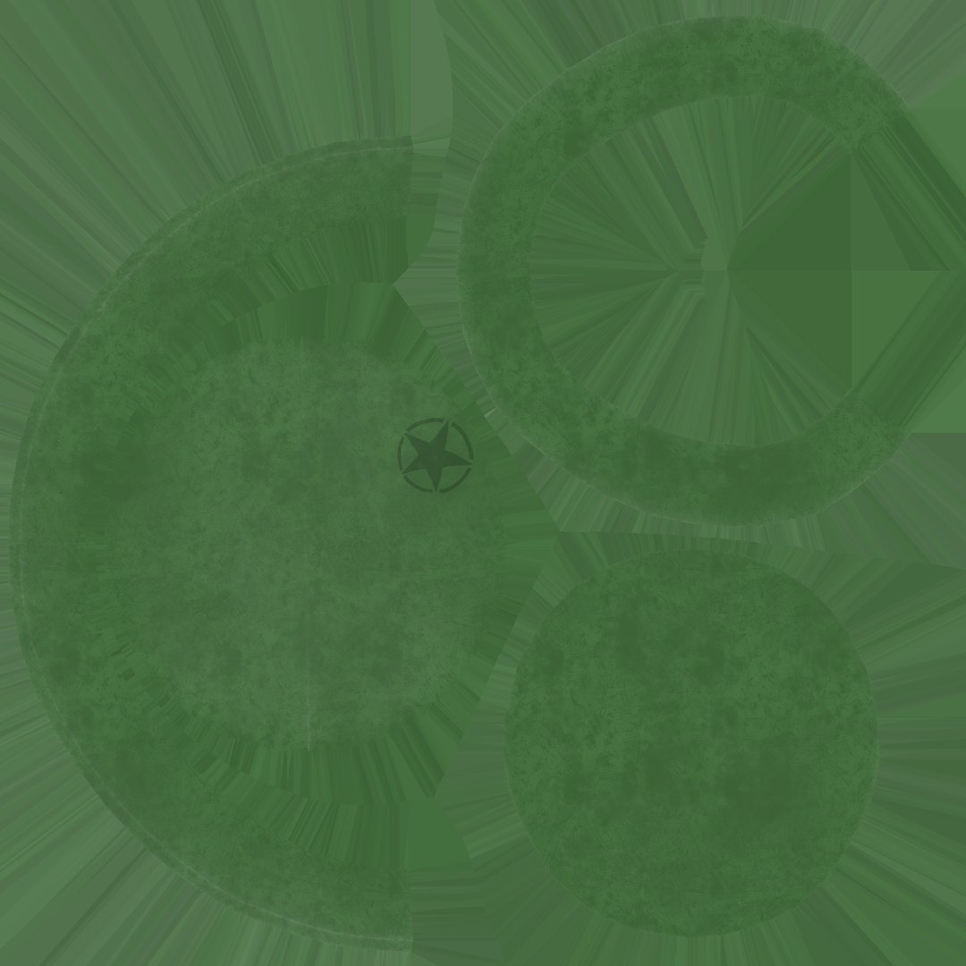 3D Green Star Soldier Helmet - Character Fashion Design - TurboSquid ...