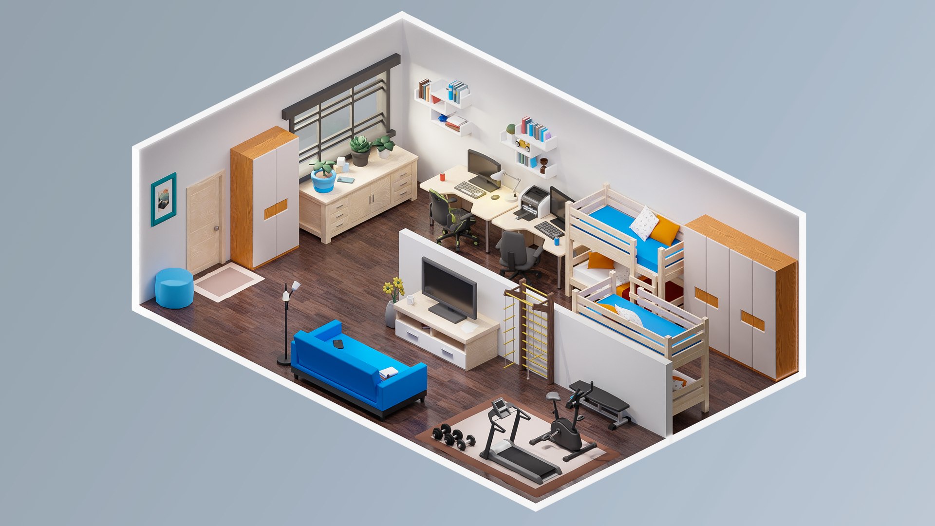 3D Room 47 - TurboSquid 2151822