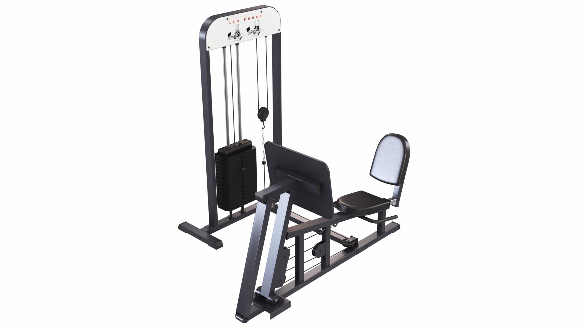 3D GYM Leg Press Machine Model - TurboSquid 1927685