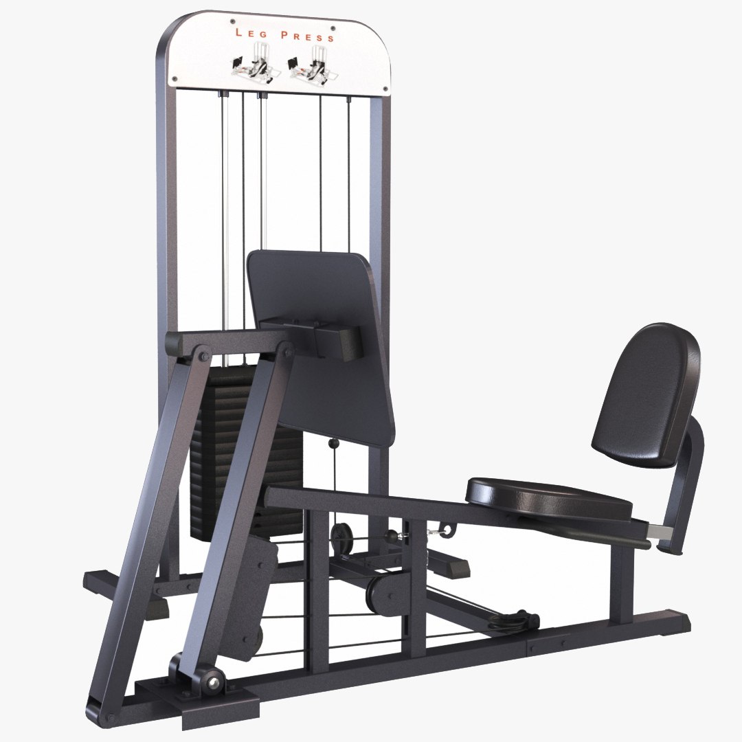 3D GYM Leg Press Machine model - TurboSquid 1927685