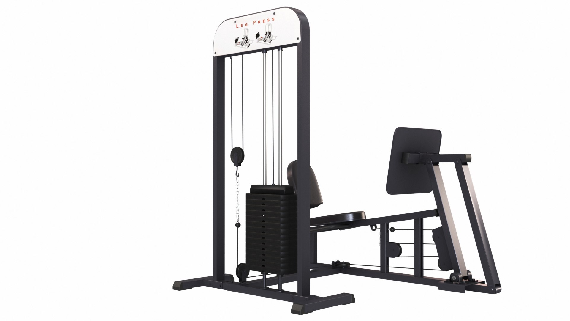 3D GYM Leg Press Machine Model - TurboSquid 1927685