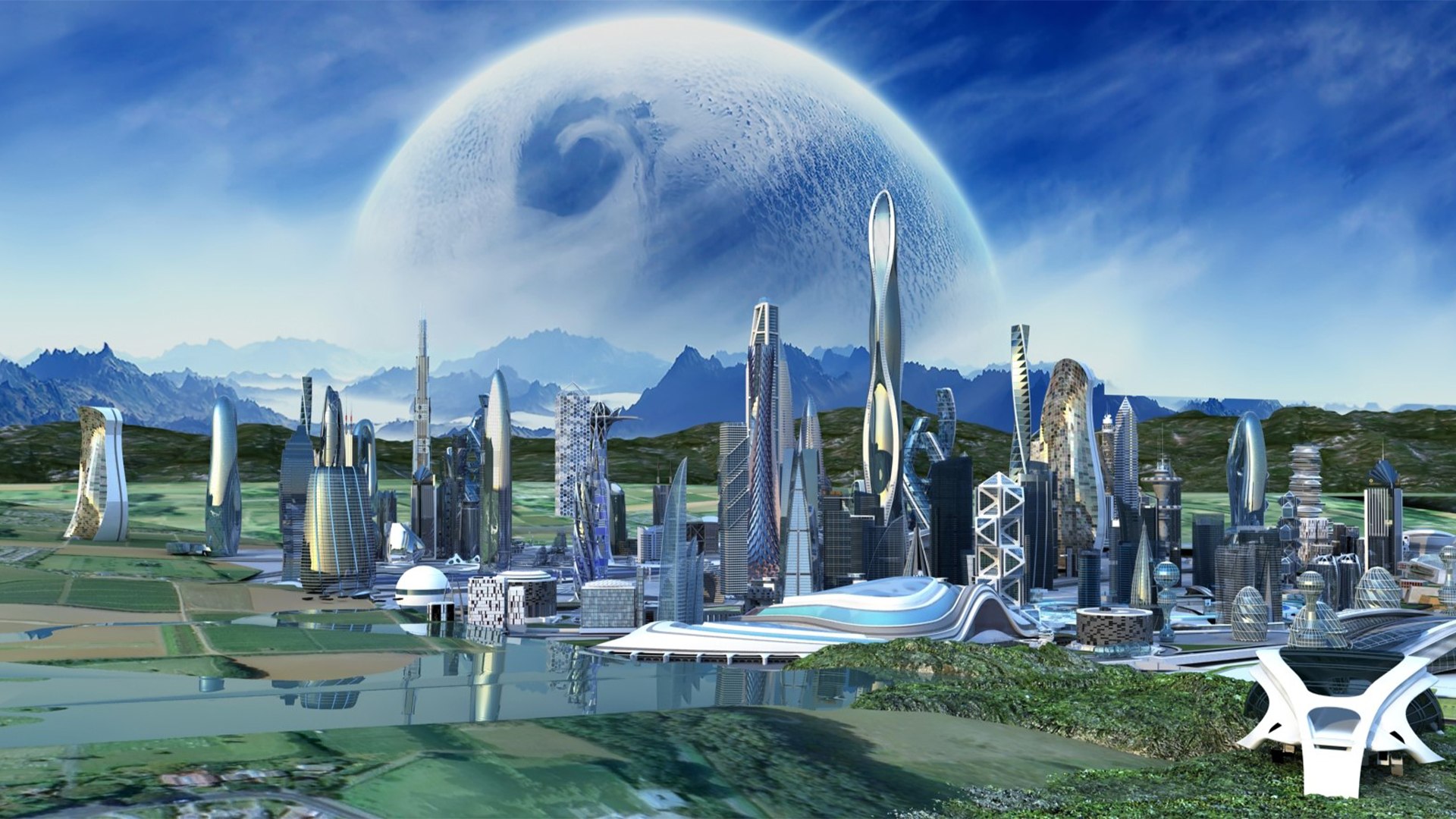 3D Immersive City Model - TurboSquid 2244191