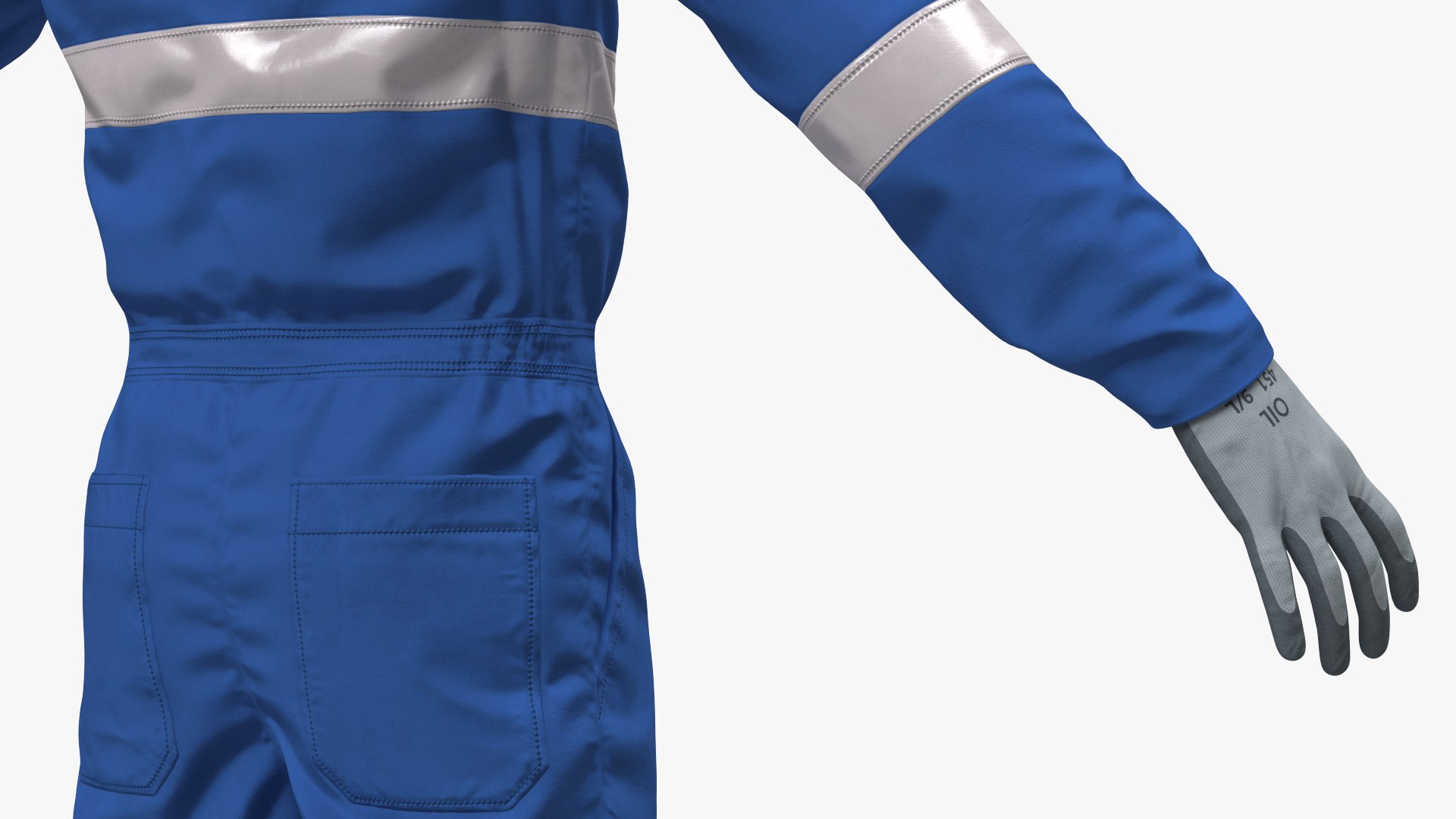 Oil Field Worker Uniform model - TurboSquid 1792900