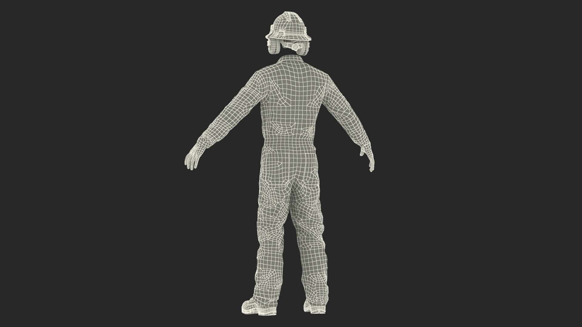 Oil Field Worker Uniform Model - TurboSquid 1792900