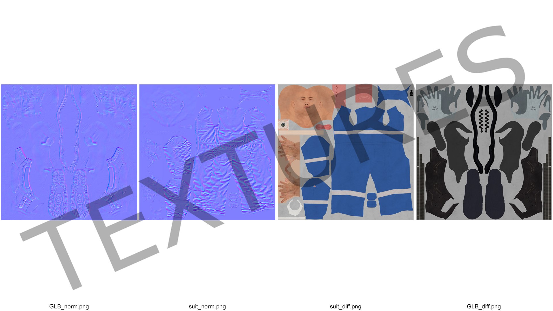 Oil Field Worker Uniform model - TurboSquid 1792900