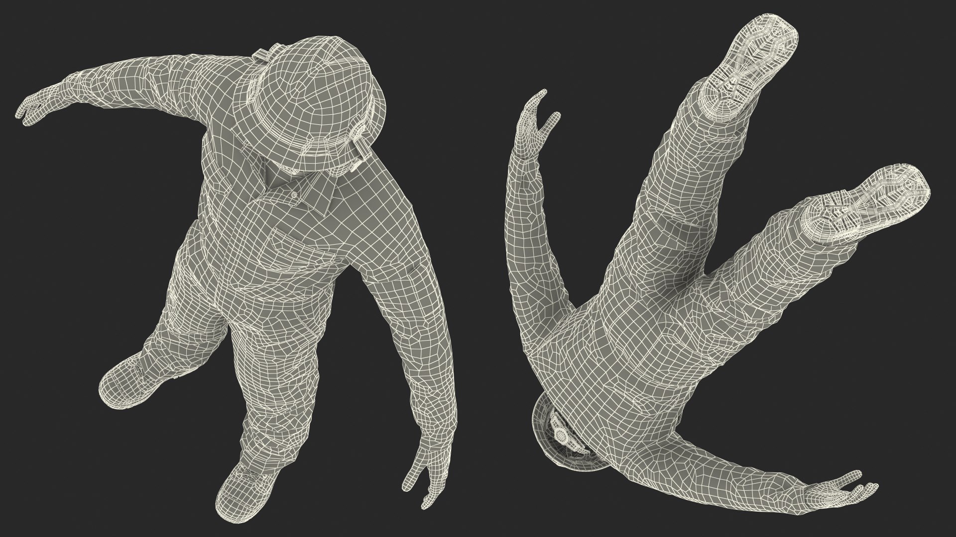 Oil Field Worker Uniform Model - TurboSquid 1792900