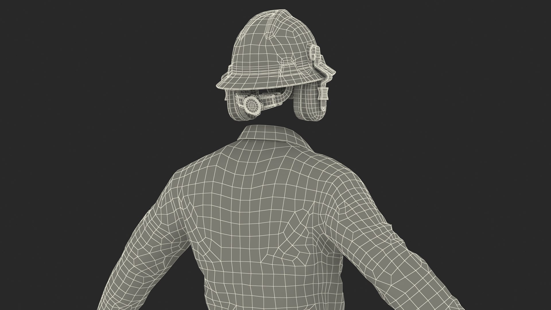 Oil Field Worker Uniform Model - TurboSquid 1792900