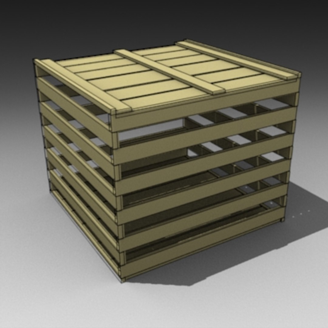 3d Crate