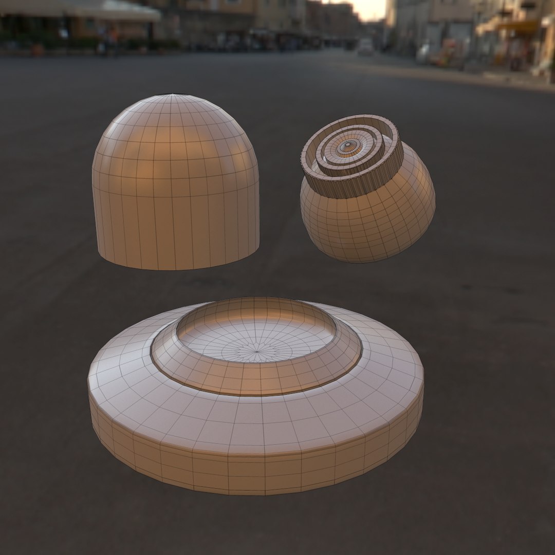 Wireless Ip Camera 720p 3d Model