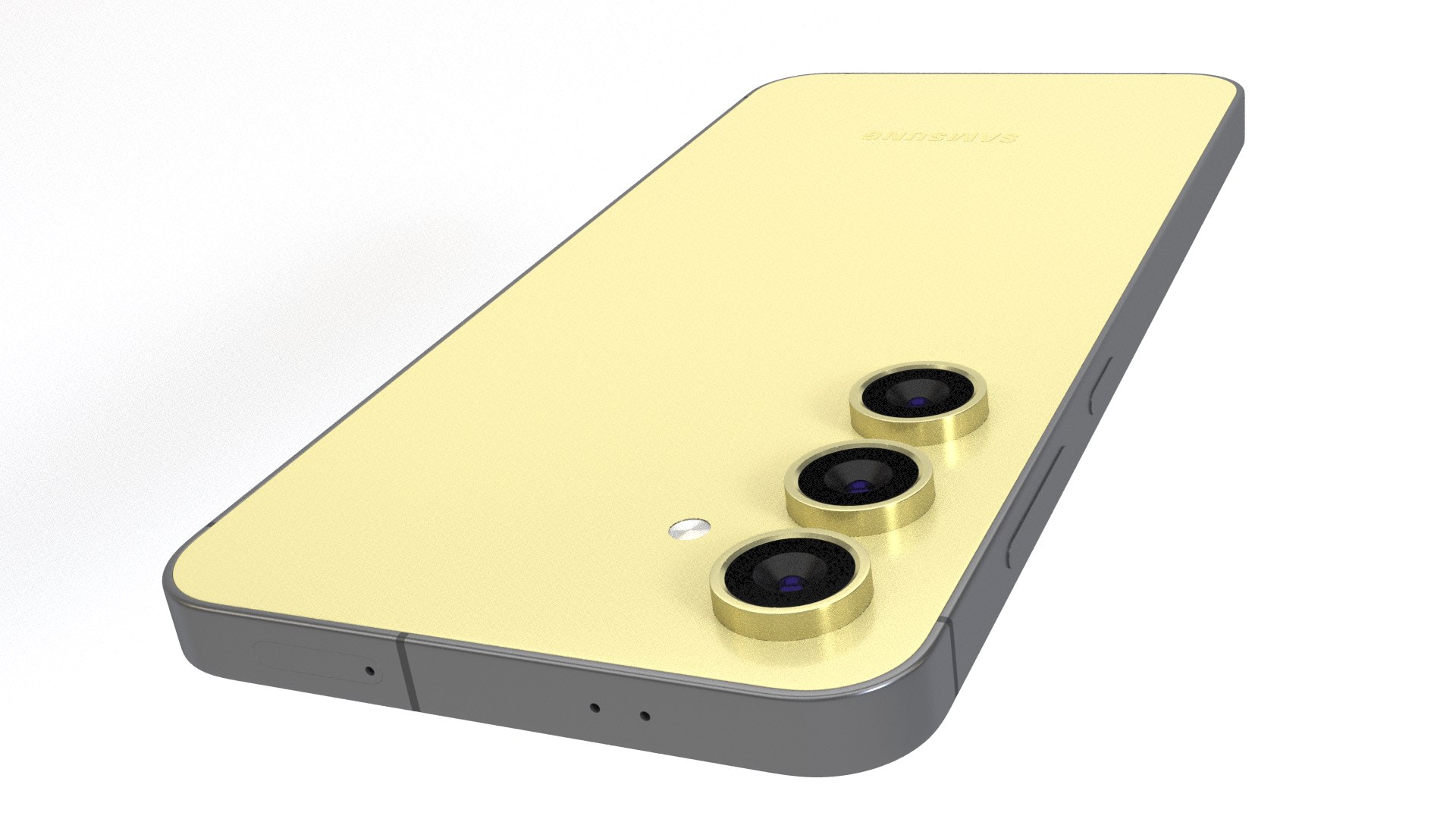 Samsung Galaxy S24 FE Yellow Model - TurboSquid 2289337
