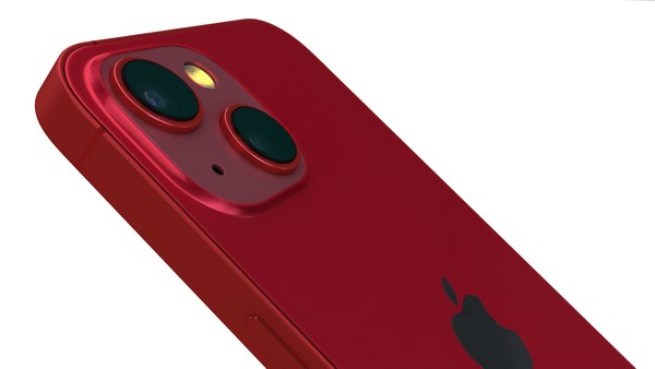 Apple iPhone 13 Red model - TurboSquid 1811653