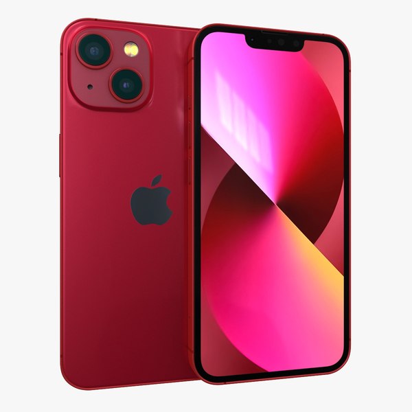 modelo 3d Apple iPhone 13 Rojo - TurboSquid 1811653