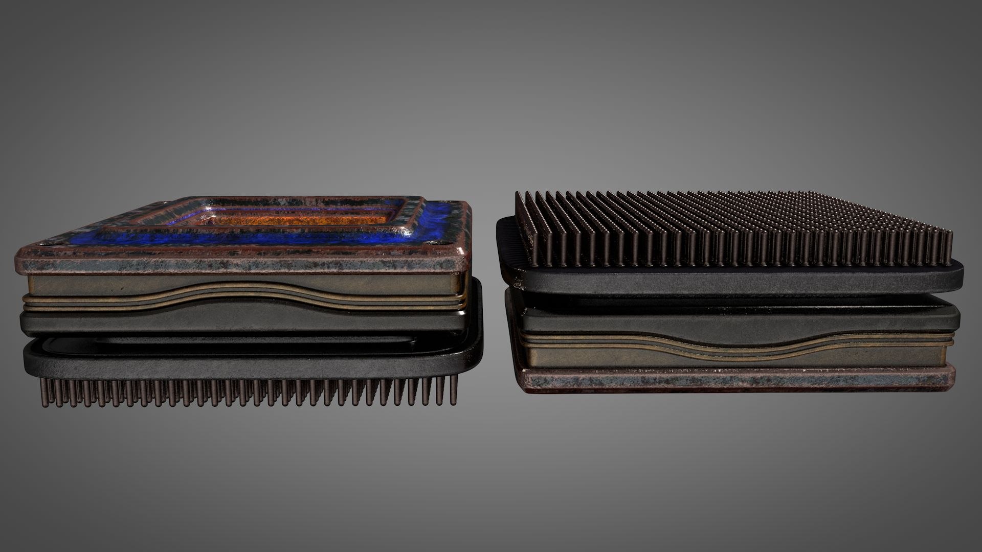 3D Vintage Processor - TurboSquid 1571285