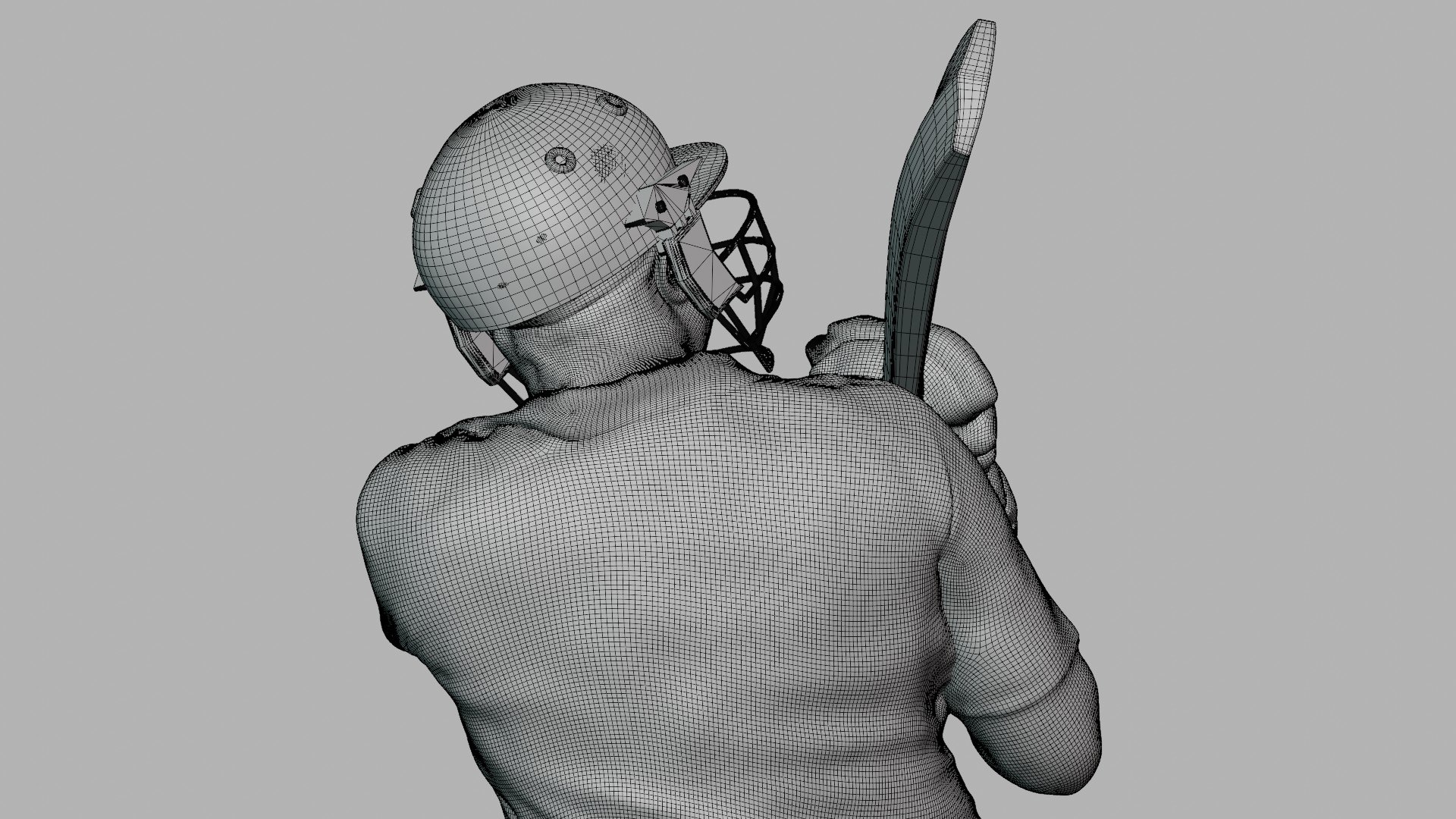 Batsman 3D Model - TurboSquid 2028395