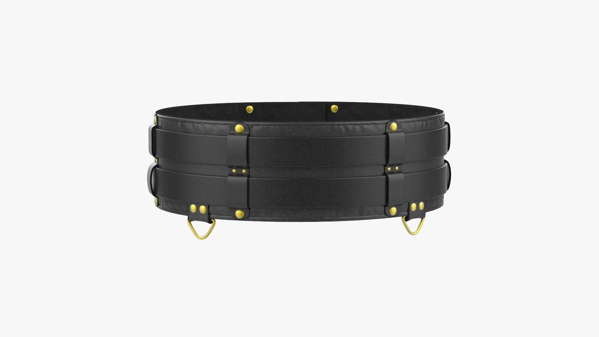 3D Wide Medieval Belt Model - TurboSquid 2187834