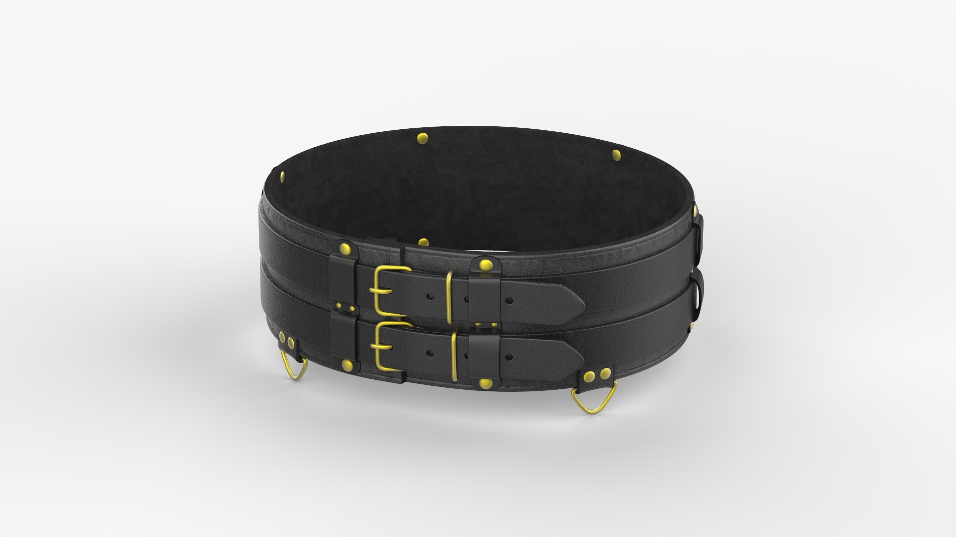 3D Wide Medieval Belt Model - TurboSquid 2187834