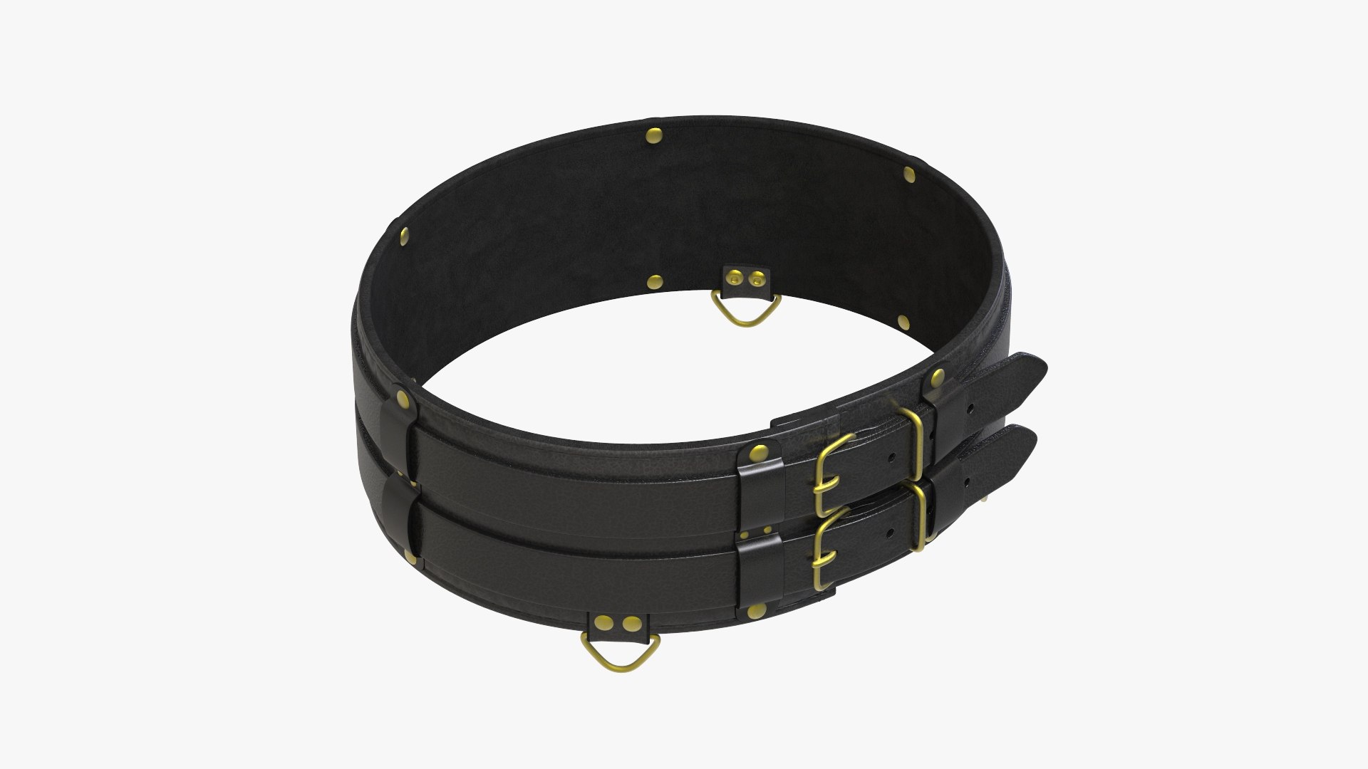 3D Wide Medieval Belt Model - TurboSquid 2187834