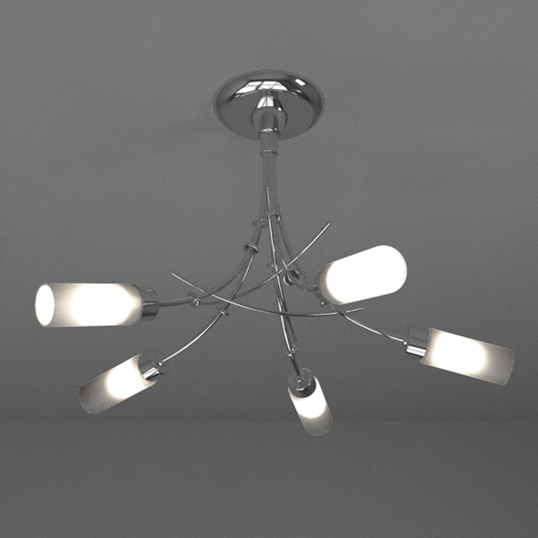 3d Lamp Ceiling Light Model