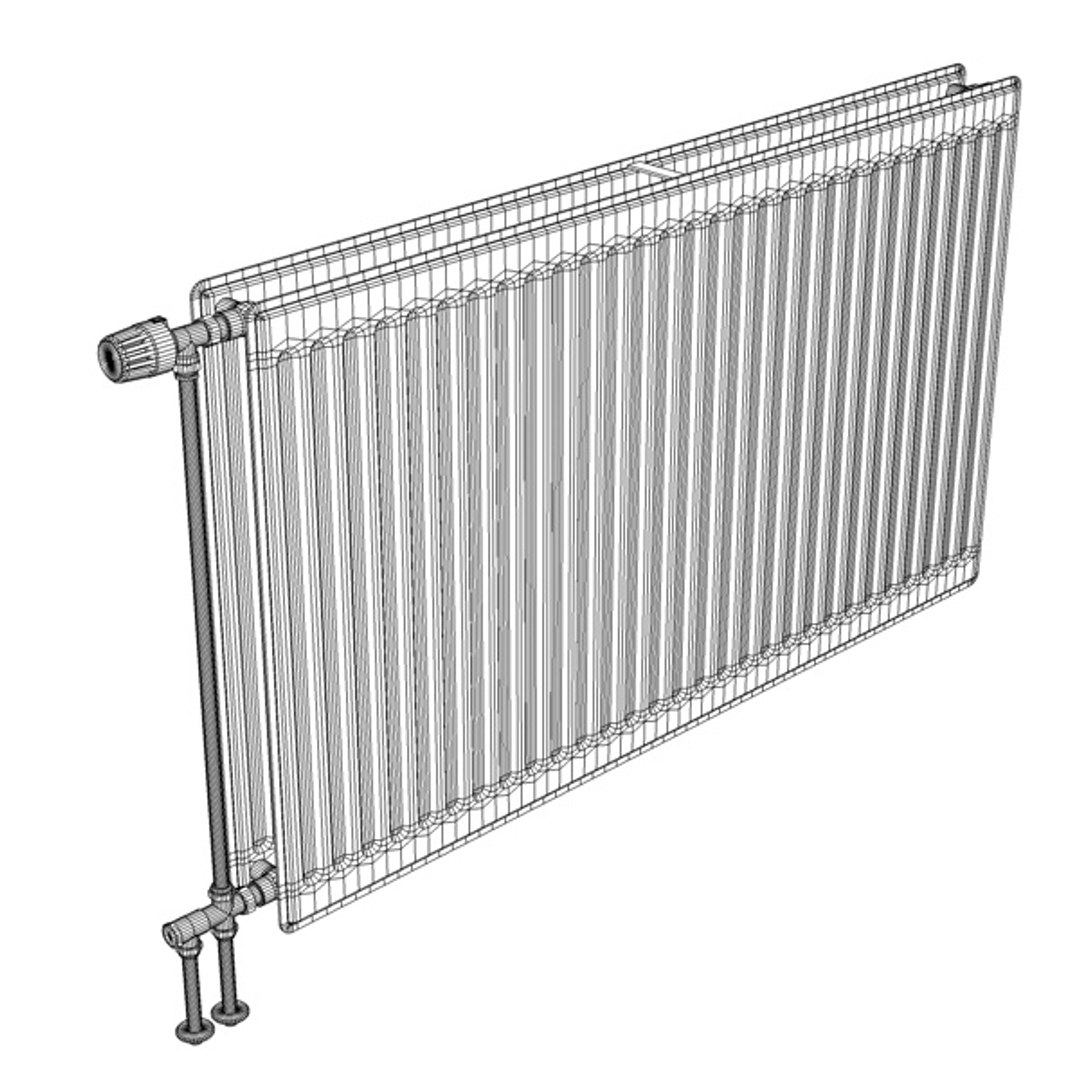 Radiators Plates 3d C4d
