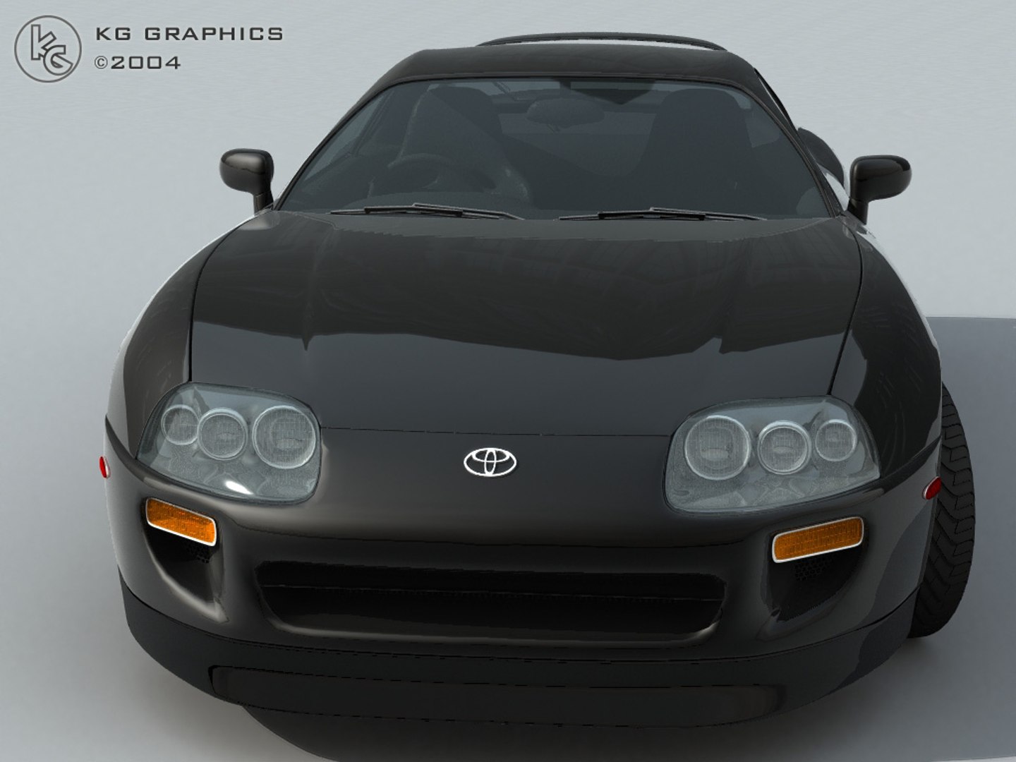 Toyota Supra 3d Model