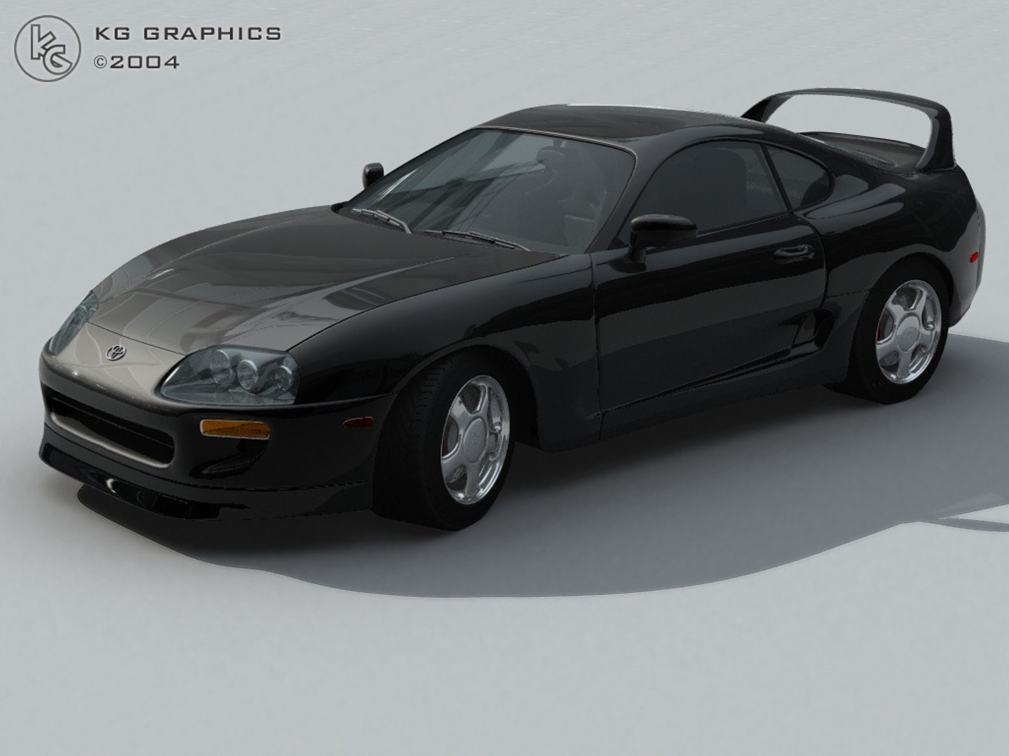 Toyota Supra 3d Model