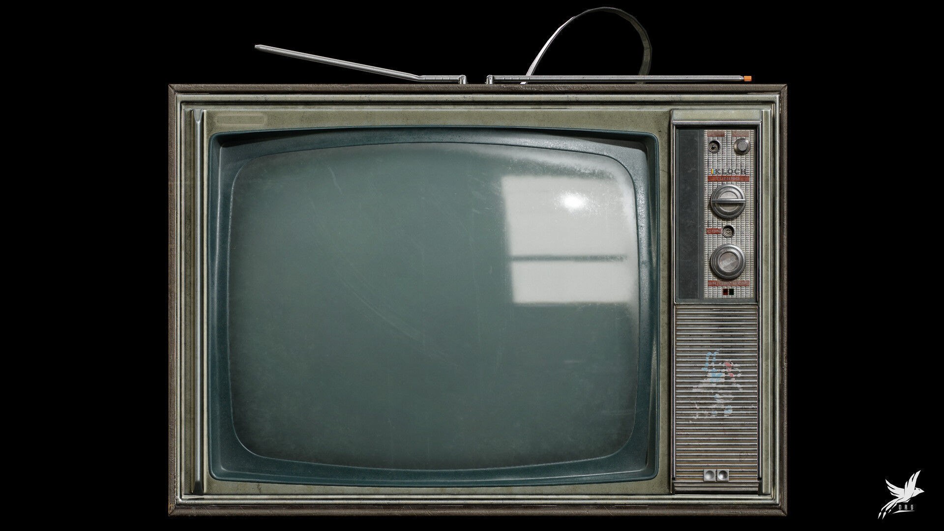 Old TV 3D Model - TurboSquid 2105204