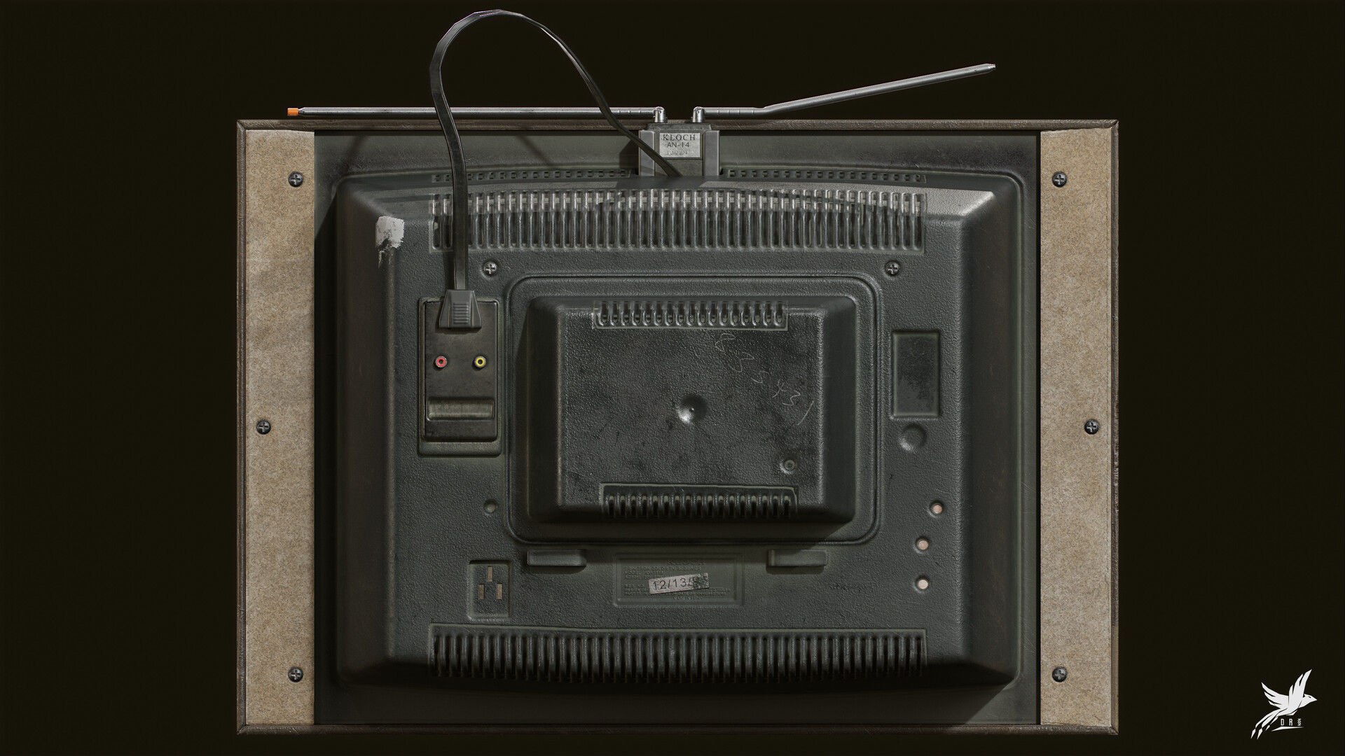 Old TV 3D Model - TurboSquid 2105204