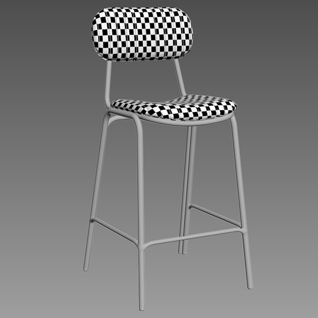 Cult Living Mila Metal Bar Chair Model - TurboSquid 2173509