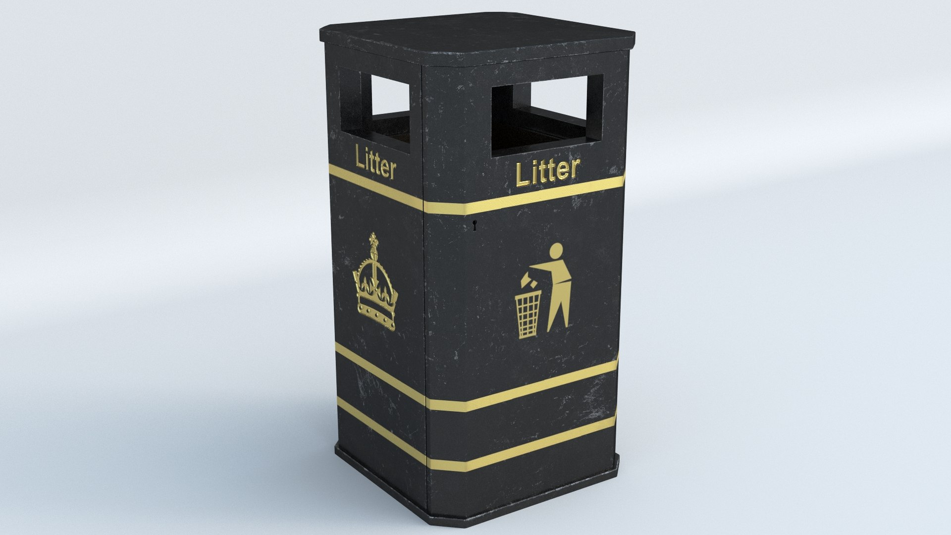 London Bin HD Model - TurboSquid 1743270