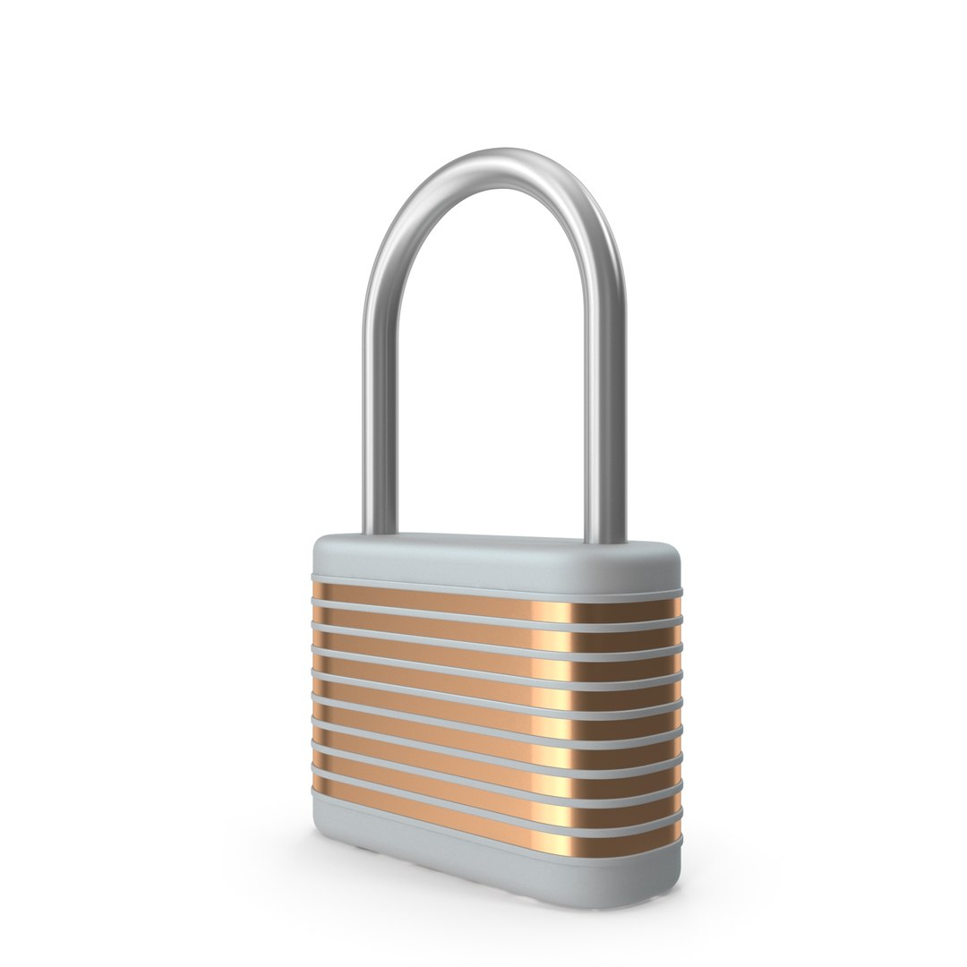 3D Lock sliding Bolt model - TurboSquid 2163918