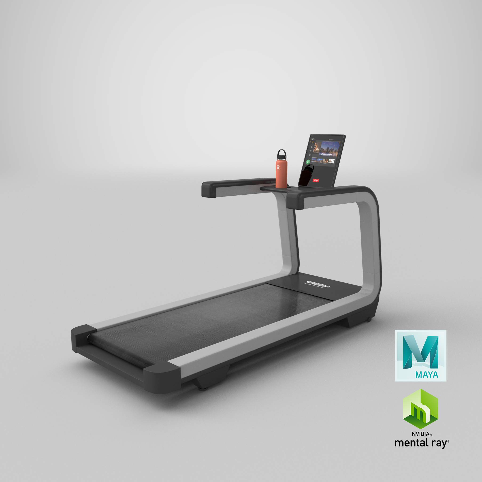 3D model Treadmill 01 - TurboSquid 1753244