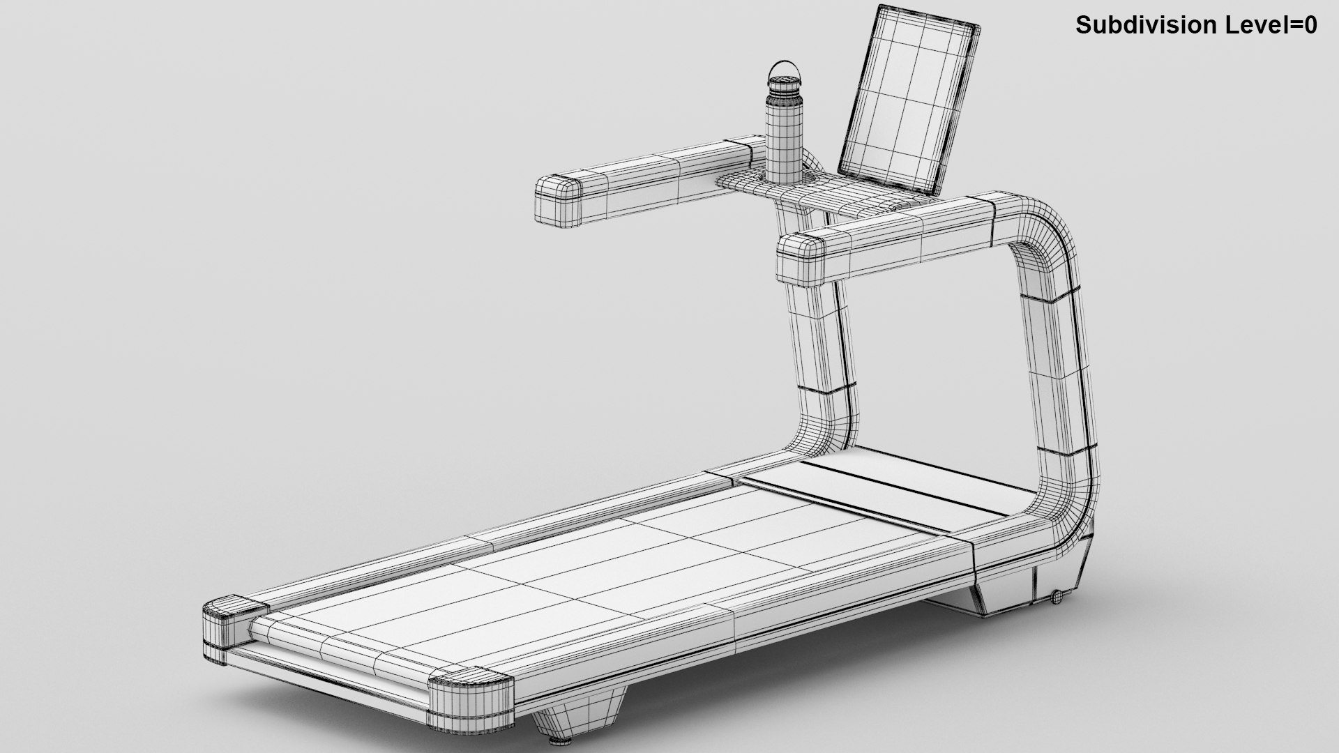 3D Model Treadmill 01 - TurboSquid 1753244