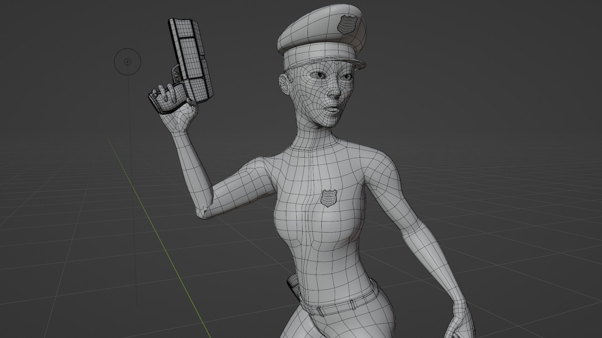 Free Female Cop 3D Model - TurboSquid 2163348