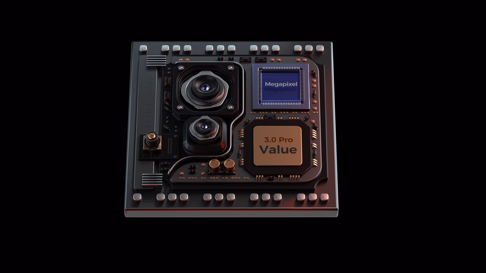 3D Mobile Phone Camera Internal Structure Chip Model Model - TurboSquid ...