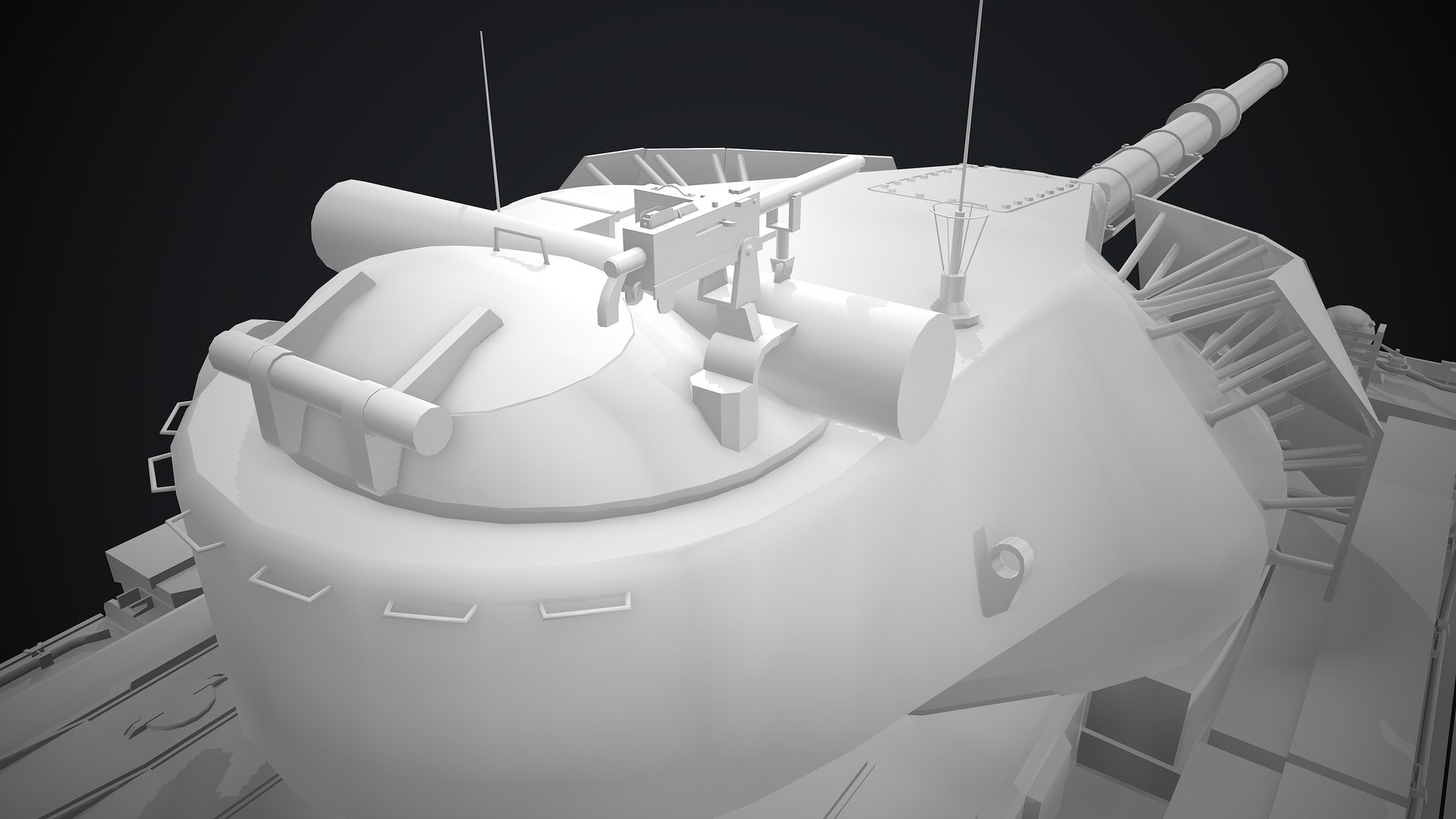 Tank British 3D Model - TurboSquid 1673235