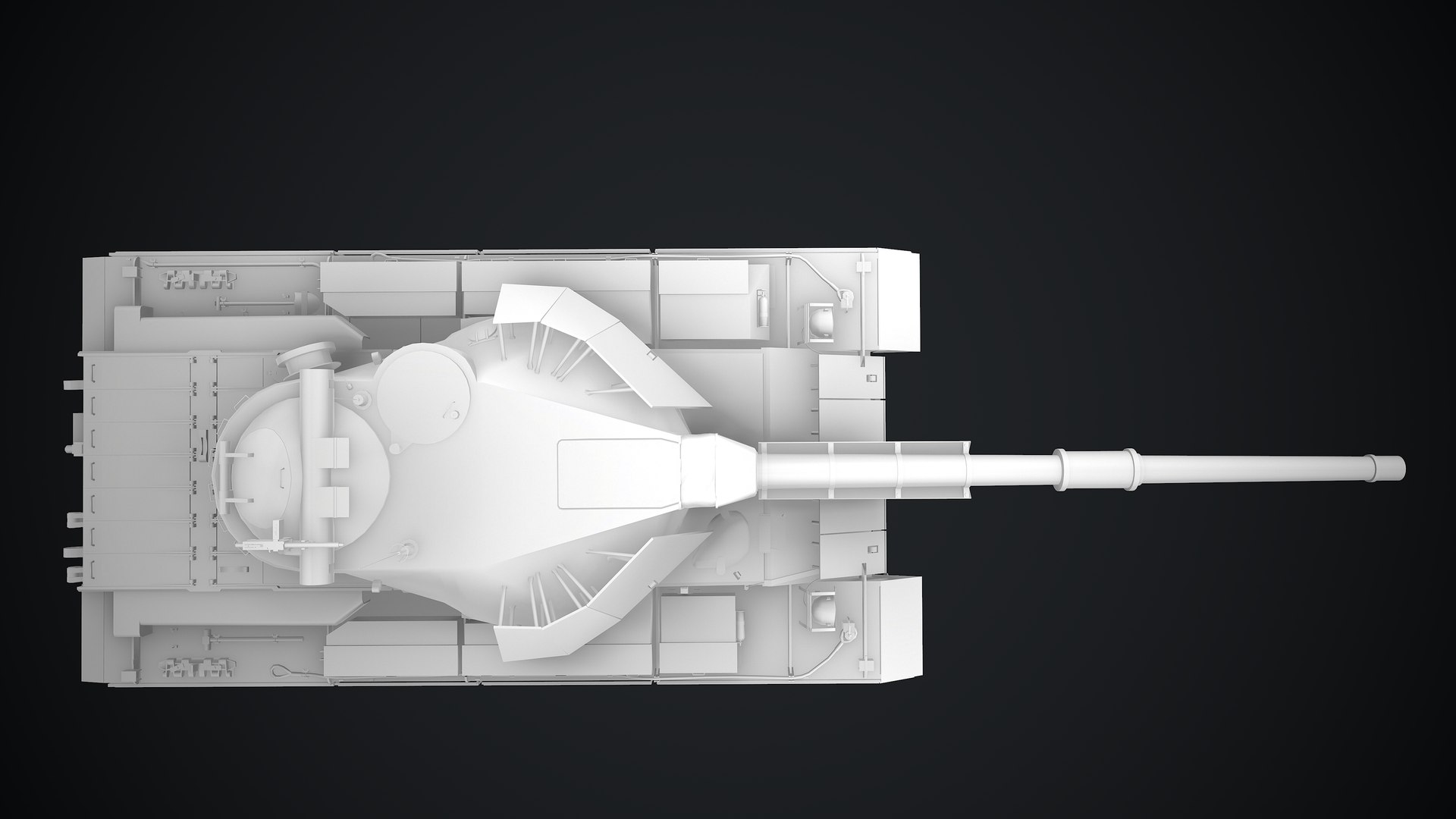 Tank British 3D Model - TurboSquid 1673235