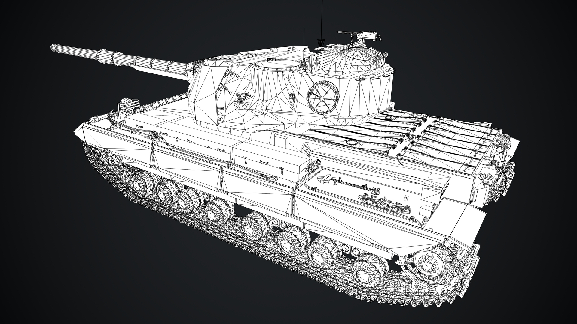 Super Conqueror British Heavy Tank Modelo 3D - TurboSquid 1673235