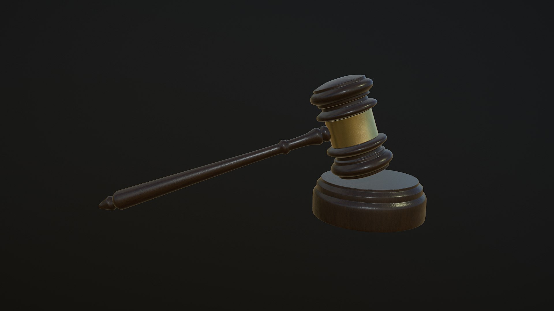 3D Gavel Model - TurboSquid 1690265