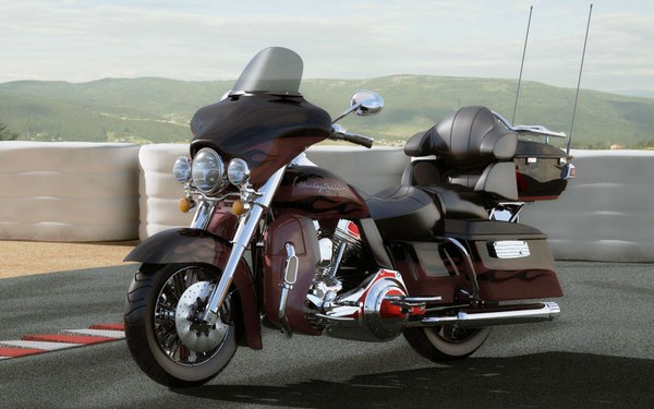 harley davidson electra 3d max