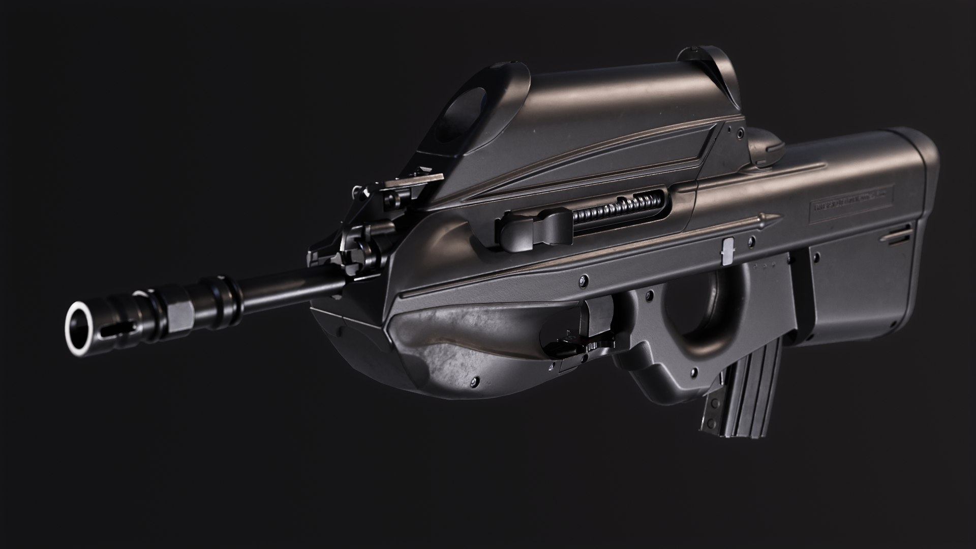 FN F2000 Assault Rifle 3D Model - TurboSquid 2140094