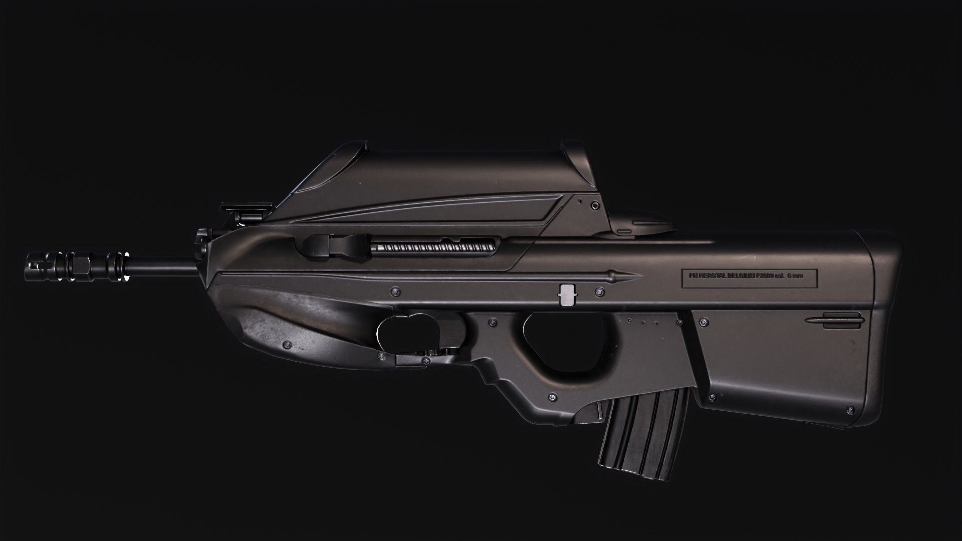 FN F2000 Assault Rifle 3D Model - TurboSquid 2140094