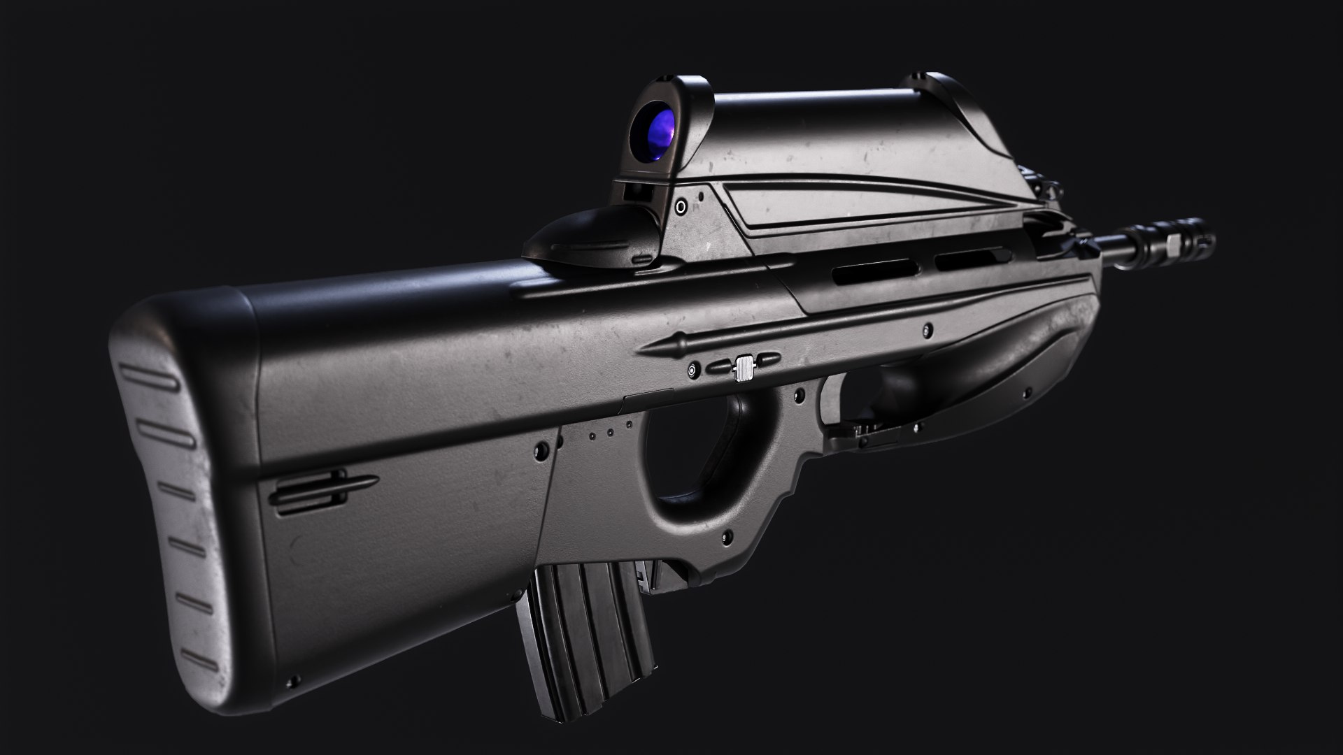 FN F2000 Assault Rifle 3D Model - TurboSquid 2140094
