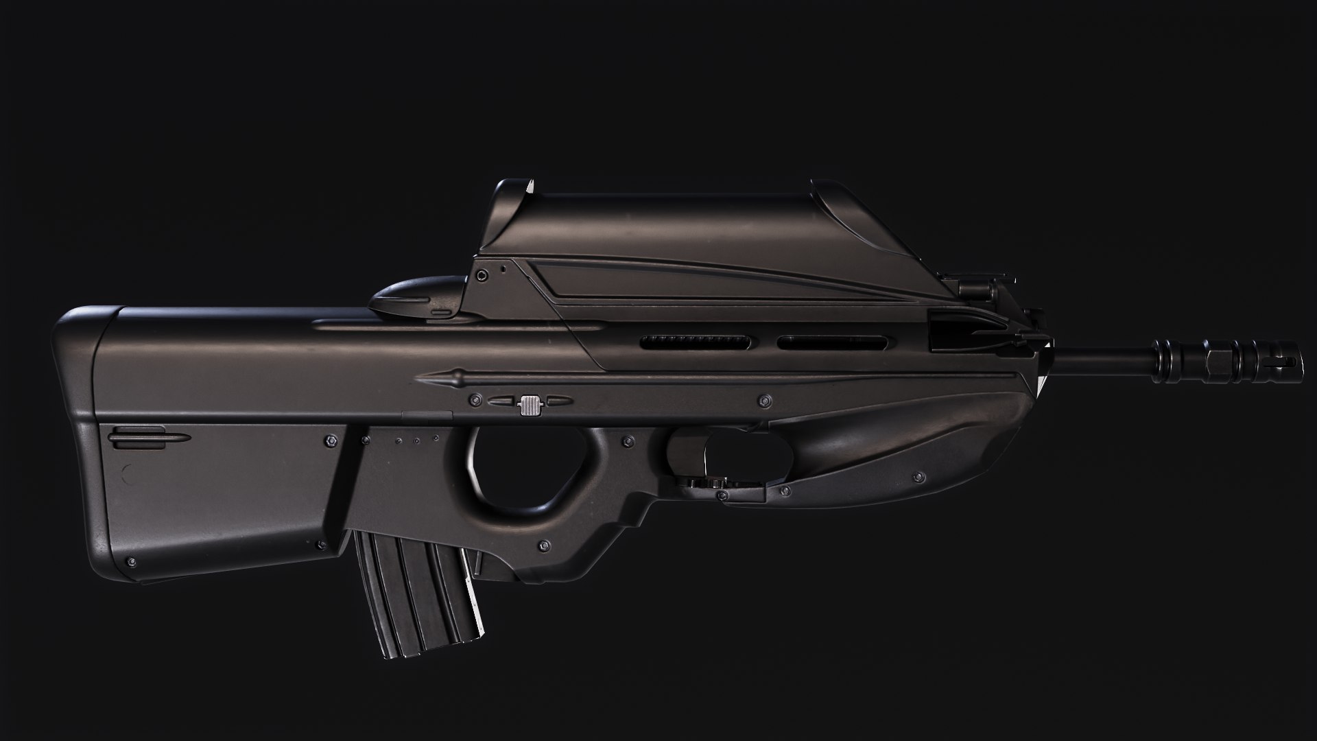 FN F2000 Assault Rifle 3D Model - TurboSquid 2140094