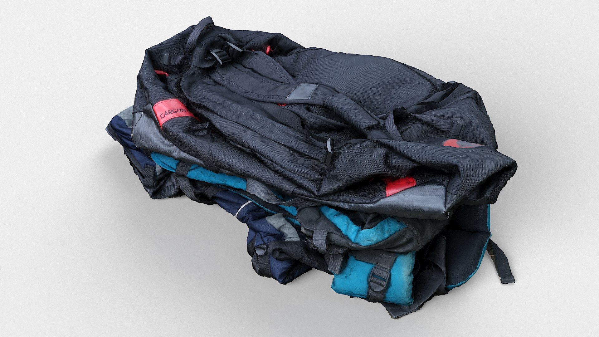 3D model pile bags - TurboSquid 1648836