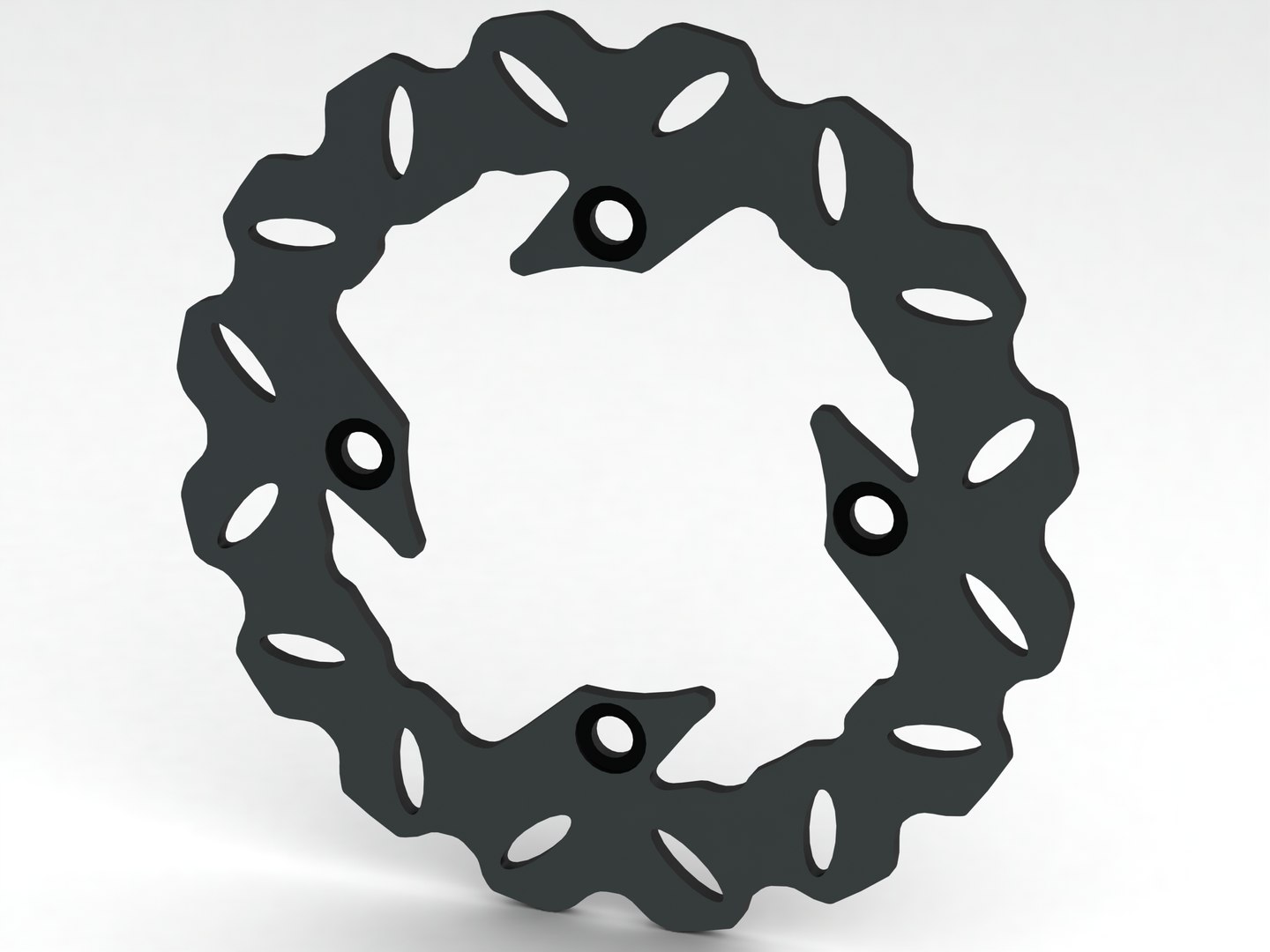 3D Arashi Rear Brake Disc Rotors - TurboSquid 2177141