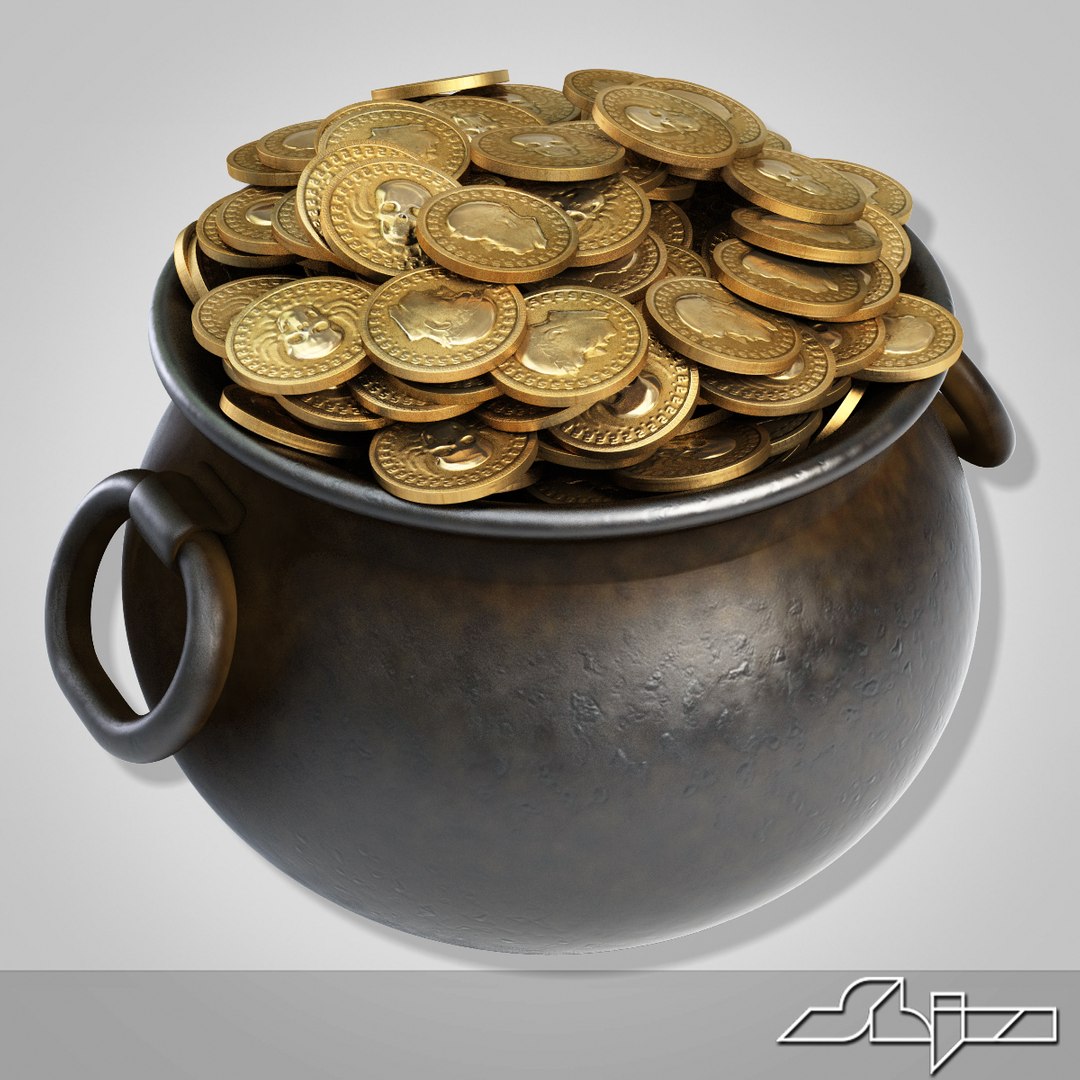 iron pot gold coins max
